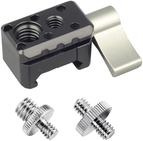 Amazon.com : NATO Clamp to Cold Shoe Adapter, Aluminum Alloy Quick ...