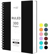 Amazon.com : RETTACY Bullet Dotted Journal, A4 Spiral Dotted Journal ...