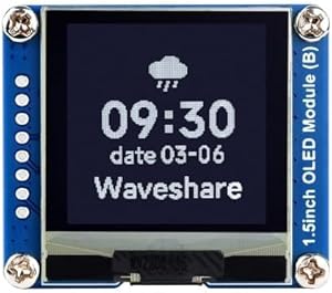 1.5inch OLED Display Module 128×128 Resolution SPI / I2C Communication ...