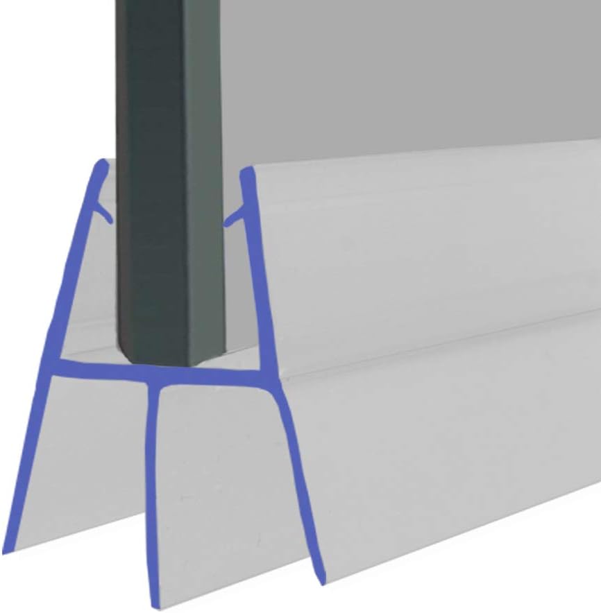 Shower Seal for Screens, Doors or Panels | Fits 4, 5 or 6mm Glass ...
