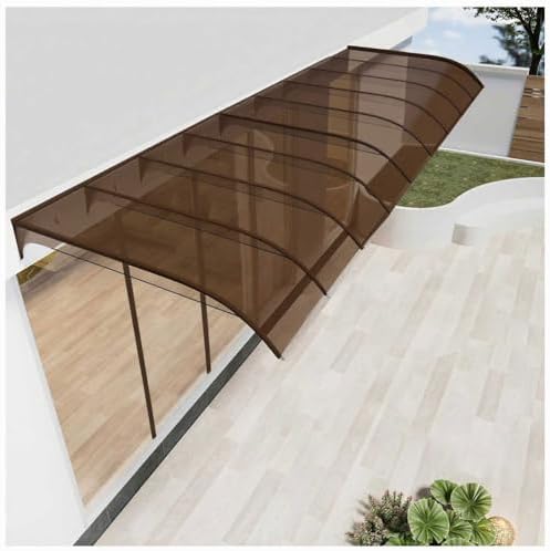 Transparent Door Canopy Awning - Invisible Polycarbonate Cover for ...