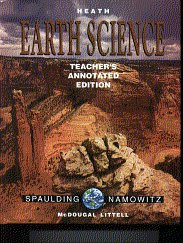 Heath Earth Science: Teacher's Annotated Edition: Nancy E Spaulding ...