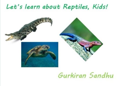 Let's Learn About Reptiles, Kids! : Sandhu, Gurkiran: Amazon.co.za: Books