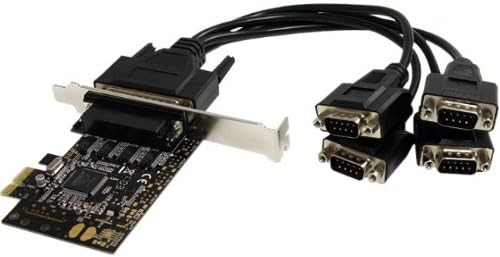 Amazon.com: 4 Port Native PCI Express RS232 Serial Adapter Card ...