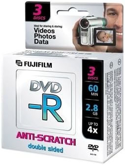 Fujifilm DVD-R 2.8GB - Pack of 3: Amazon.co.uk: Computers & Accessories
