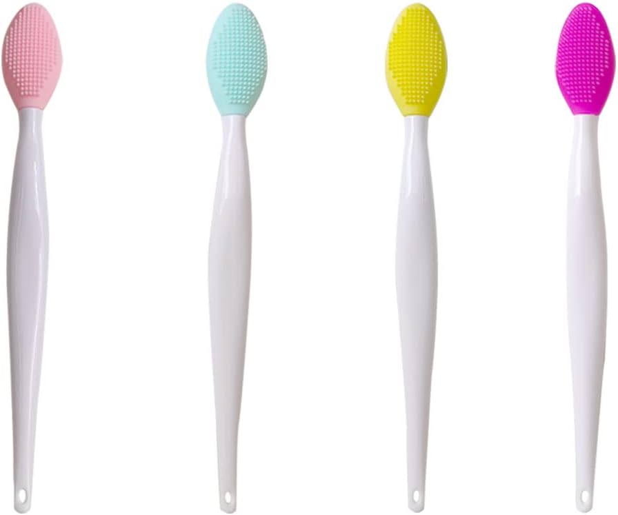 Amazon.com: 3 PCS Lip Scrub Brush Lip Scrubber Tool Lip Exfoliator ...