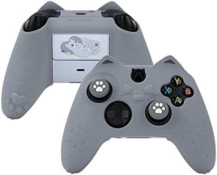 Amazon.com: GeekShare Cat Paw Controller Skin Grips Set Anti-Slip ...