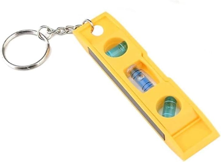 1Pc Yellow Magnetic Level,3 Bubble Level Precision Horizontal Ruler ...