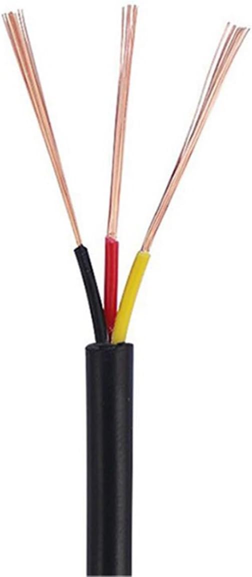 Amazon.com: resistant cable 3 Core Connector Signal Cord 24AWG 28AWG ...