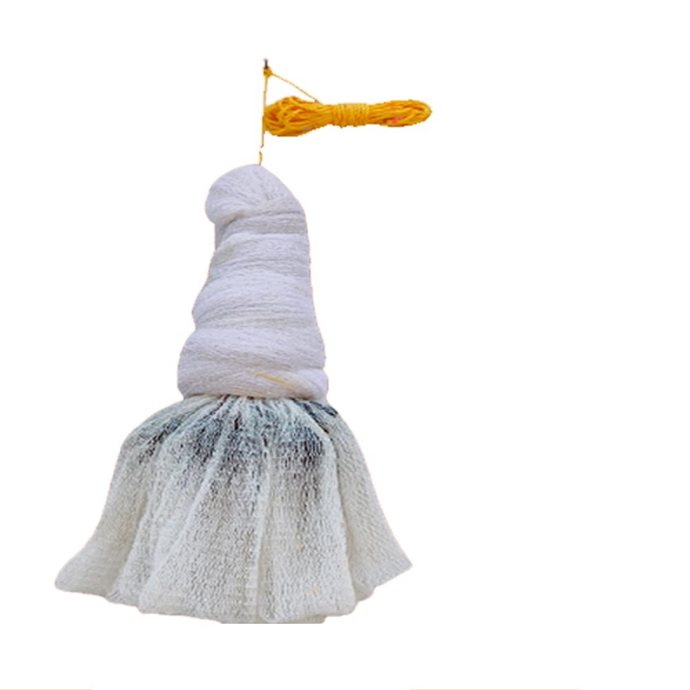 Buy PURKAIT Fishnet Fishing CAST NET Nylon Thread 3.6KG,8MM MESH 10FT ...