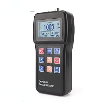 JITAI6103 Portable Coating Thickness Gauge - 0-1250μm Range Dual Mode ...