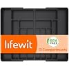 Lifewit Extra Large Cutlery Drawer Organsier, Extendable Utensil Tray ...