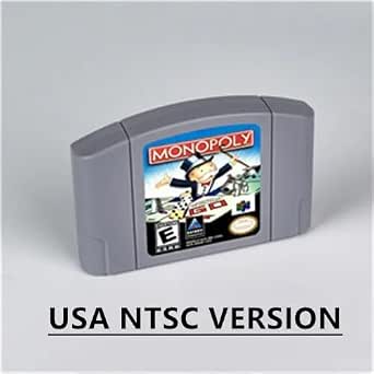 Amazon.com: Monopoly for 64 Bit reproduction Game Cartridge USA Version ...