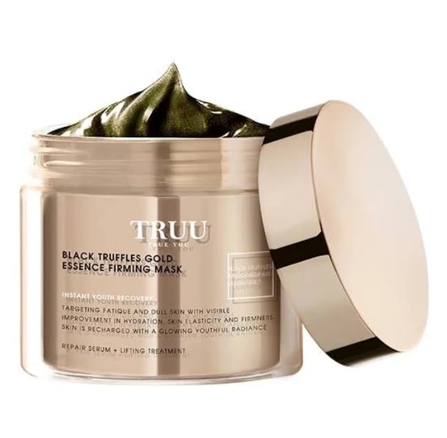 Amazon.com : TRUU Black Truffles Gold Essence Firming Mask Instant ...