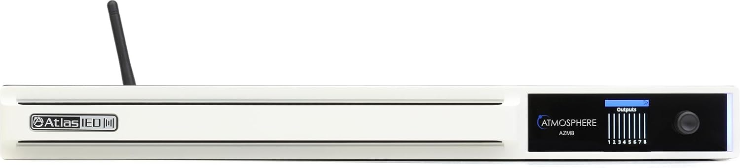 Amazon.com: AtlasIED AZM8 Atmosphere 8-Zone Audio Processor : Musical ...