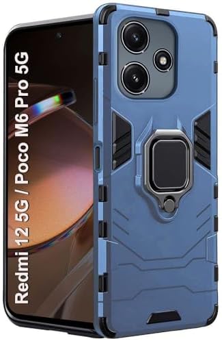 TheGiftKart Tough Armor Bumper Back Case Cover for Mi Redmi 12 5G ...