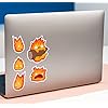 Amazon.com - WSQ Calcifer Vinyl Decal Sticker Premium Quality Vinyl ...