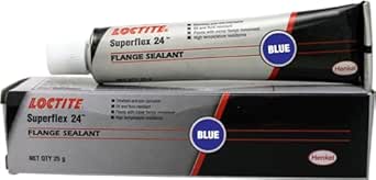 LOCTITE SI 24 SUPERFLEX, Blue (25g) ,RTV silicone adhesive/sealant, Neutral curing, gasketing ...