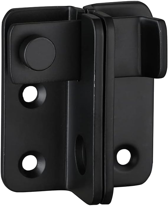 JQK Flip Latch Black, (Extra Thick 3mm) Stainless Steel Heavy Duty Gate ...