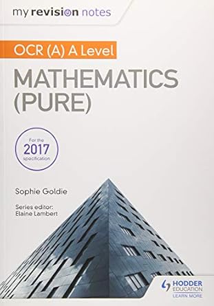 My Revision Notes: OCR (A) A Level Mathematics (Pure): Amazon.co.uk ...
