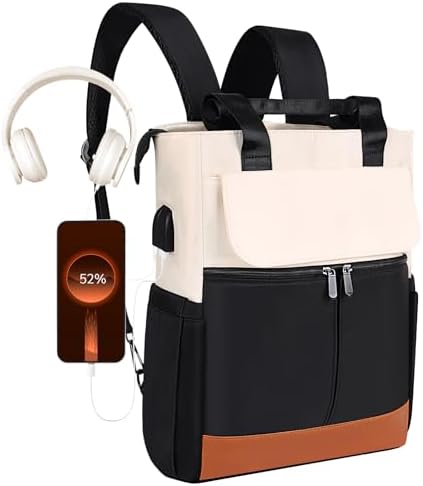 Amazon.com: Focdod Backpack for Women 15.6 Inch Laptop Backpack Work ...