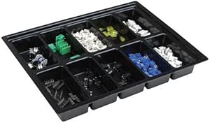 Amazon.com: Protektive Pak Black Kitting Tray - 9 7/8 in Length - 7 9/ ...