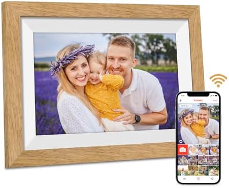 Frameo WiFi Digital Photo Frame - 10.1 Inch 1280x800 HD IPS Touch ...