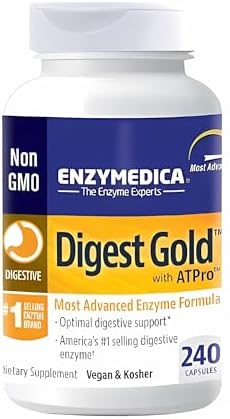 Amazon.com: Enzymedica Digest Gold + ATPro, Maximum Strength, Fast ...