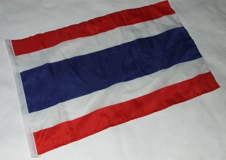 Thailand Thai National Flag 30 x 40 cm with Hemstitch – BigaMart