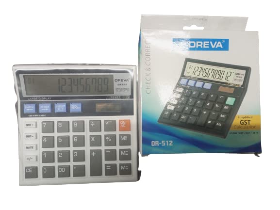 Calculator OREVA OR-512 GT Calculator : Amazon.in: Office Products