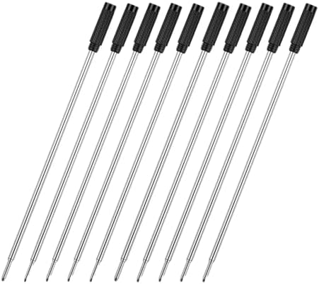 MengRan 4.5'' Ballpoint Ink Pen Refills for Twist Pens,1mm Medium Tip ...