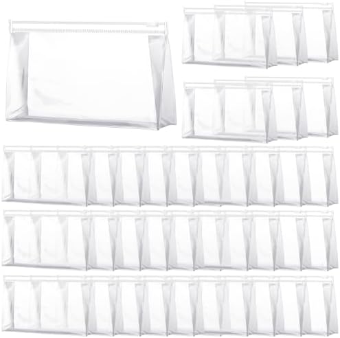 Amazon.com : Xuniea 50 Pieces Mini Clear Makeup Bag Small Clear Zipper ...