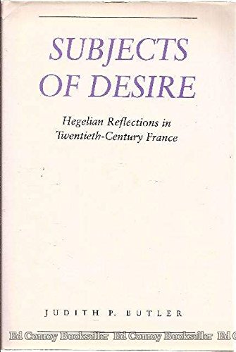 Buy Butler:subjects Of Desire(cloth) Book Online at Low Prices in India ...