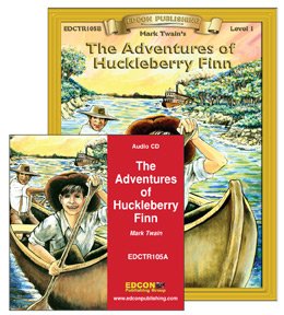 The Adventures of Huckleberry Finn (Book with Audio Book CD, Reading ...