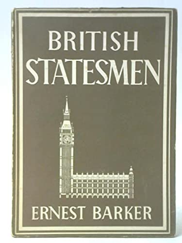 British statesmen (Britain in pictures): BARKER, Ernest: Amazon.com: Books