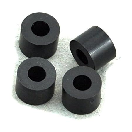 Amazon.com: Nylon Spacer 3/8" Thick, 1/2" OD 0.194" ID, 50 Pack for VEX ...