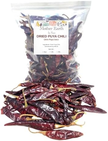 Amazon.com: Generic Dried Mexican Puya Whole Chili Peppers, Chile Puya ...