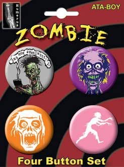 Amazon.com: Zombie Button Set 81639BT4 : Clothing, Shoes & Jewelry