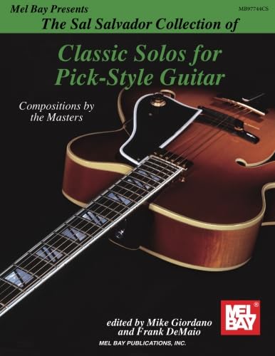 Amazon.com: Sal Salvador Collection of Classic Solos for Pick-Style Gtr ...