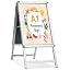 STANDNEE Pavement Sign, A Frame Sign Board Outdoors, Double Sided A ...