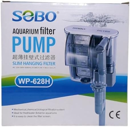 S0B0 WP-618H Slim Hanging Filter for Aquarium Fish Tank | Mechanical ...