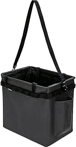 Amazon.com: Trusco Nakayama TOB350-BK One-Touch Bucket, Black, W 13.8 x ...