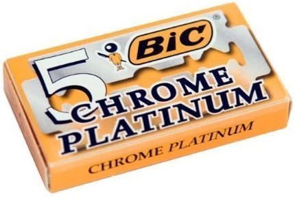Amazon.com: Bic Chrome Platinum Double Edge Razor Blades - 10 Ct ...