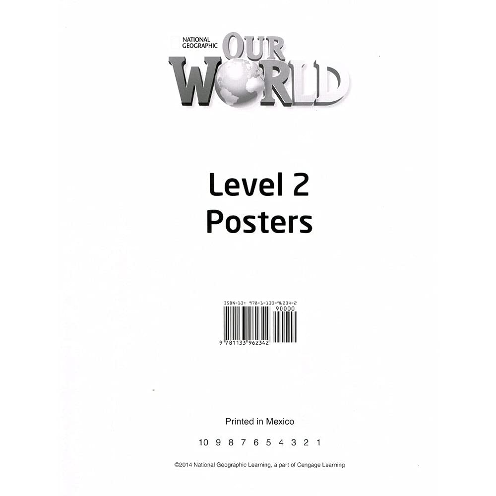 Our World 2: Poster Set: Amazon.co.uk: 9781133962342: Books