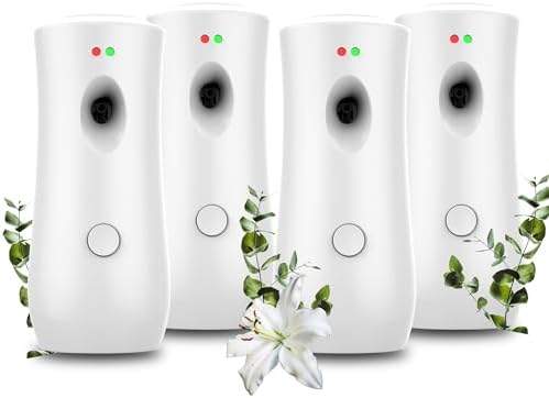 Amazon.com: Automatic Air Freshener Spray Dispenser (2-Pack) Wall ...
