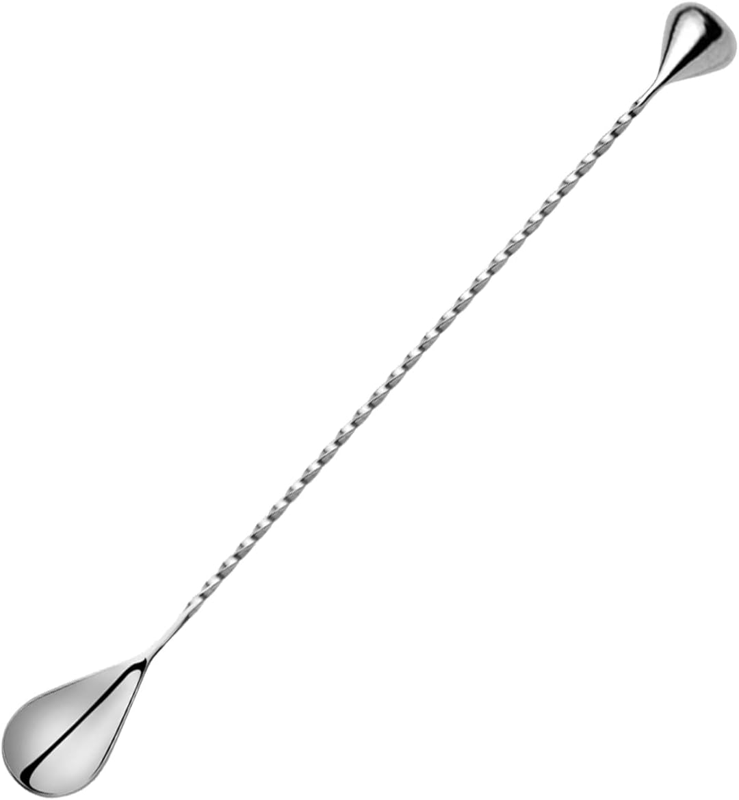 Amazon.com: Homestia 12 Inches 2 in 1 Bar Spoon, Stainless Steel Mixing ...