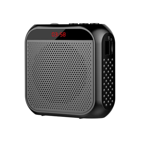 Loudspeaker Black Handsfree Small Megaphone Portable Speaker with USB ...