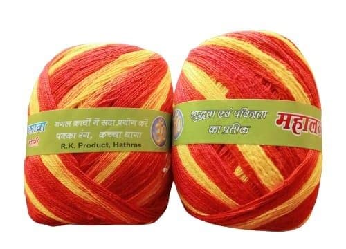 Saraswati Gallery Pure Cotton Kalawa/kalava/Moli/Mauli/Raksha Sutra ...