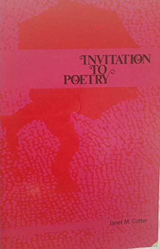 Invitation to poetry: Cotter, Janet M: 9780876264140: Amazon.com: Books