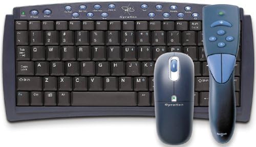 GYRATION Gyroremote/Keyboard Suite with USB Receiver & Gyrotools 6.1 ...